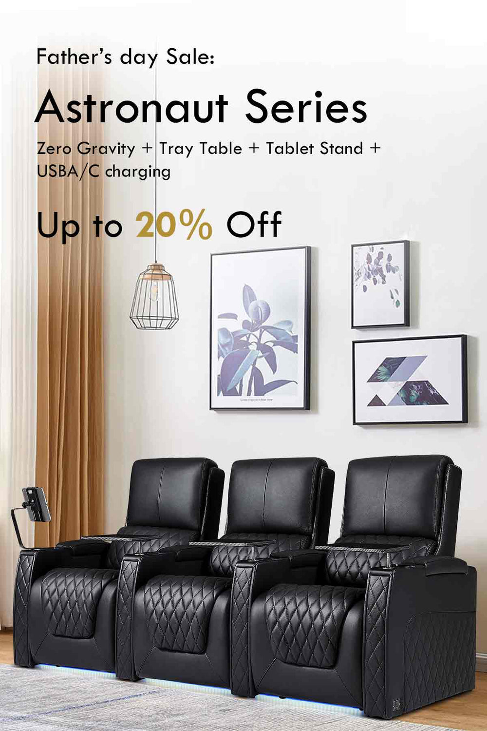 Zero-G Astronaut Recliner Series | Immersive Home Theater