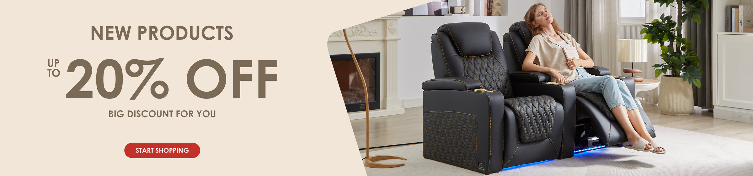 Weilianda Theater Seating Sofas | Customizable Home Cinemas