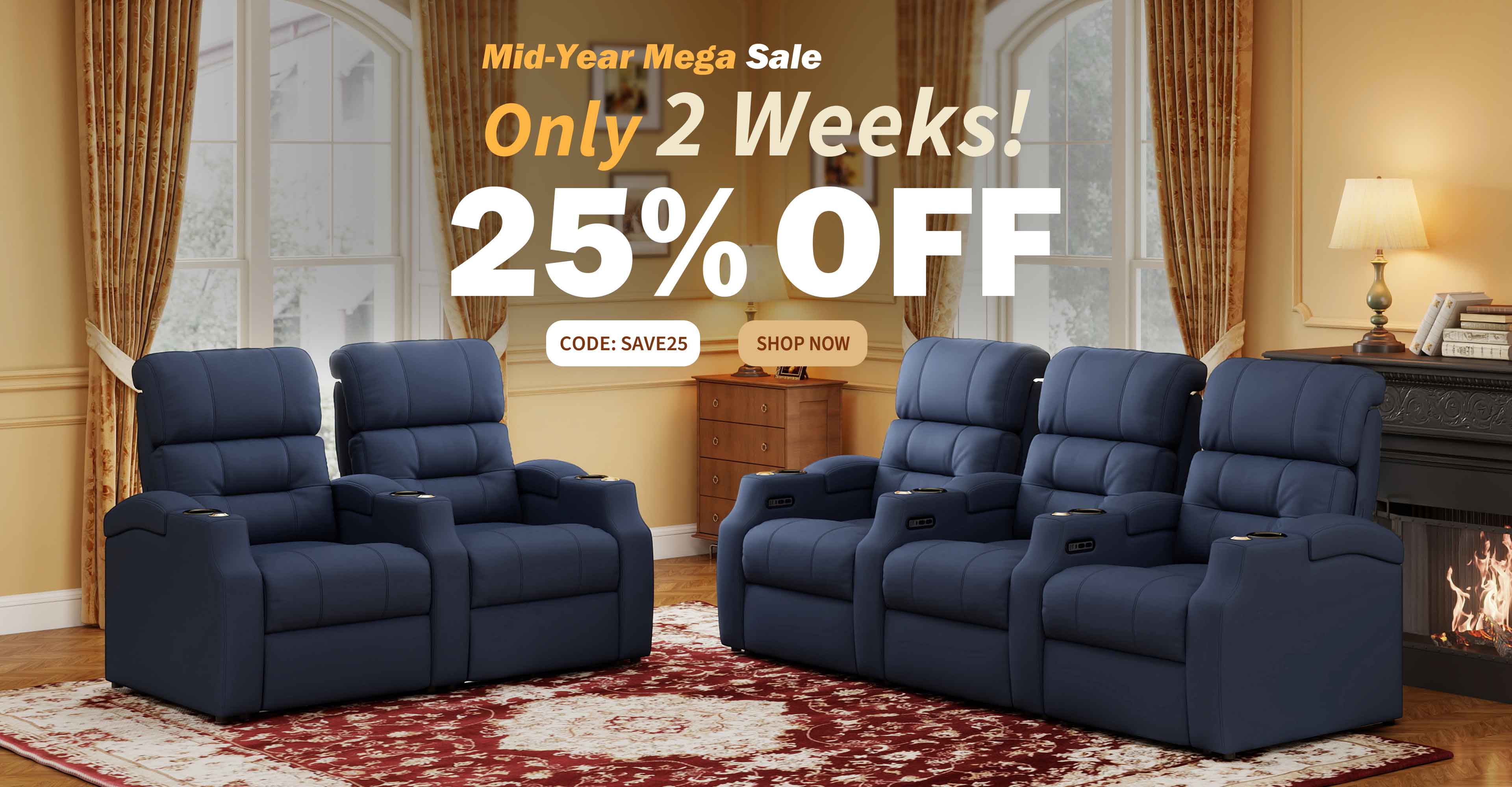 High-Quality Home Theater Seats & Recliners on a Budget