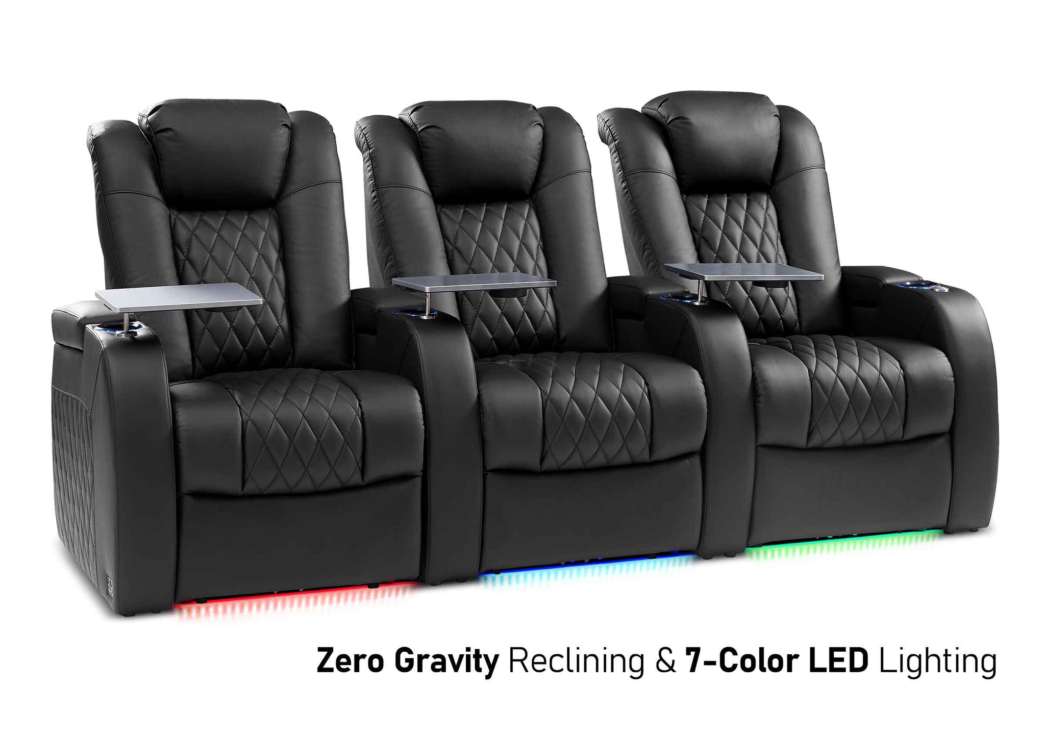 Luxury Home Theater Seating | Zero Gravity 3 Piece Set