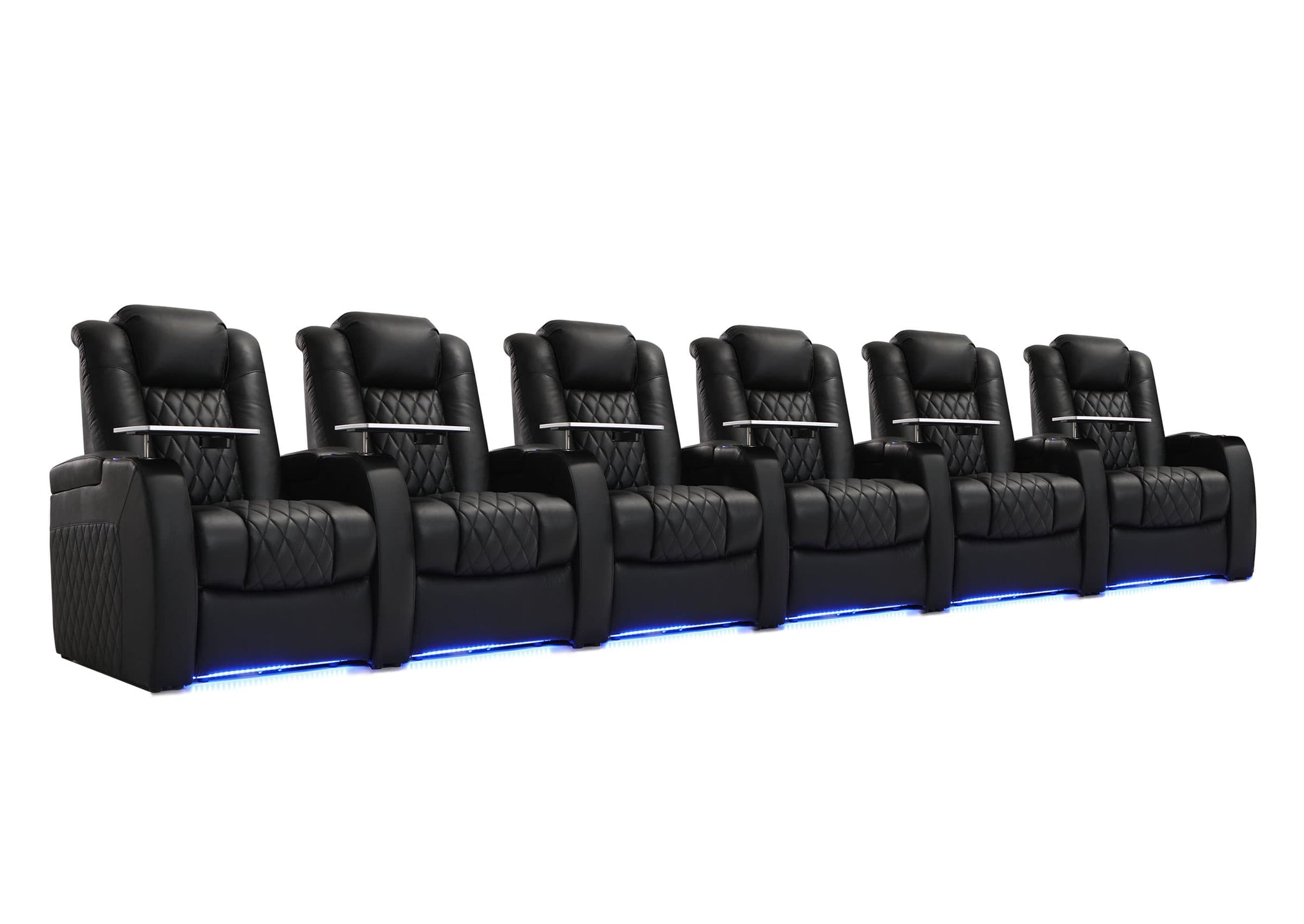 Luxury Power Theater Seats for Home 6-seat